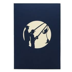 Surfing pop up card, birthday 3d card, laser cut 3d pop up cards ...