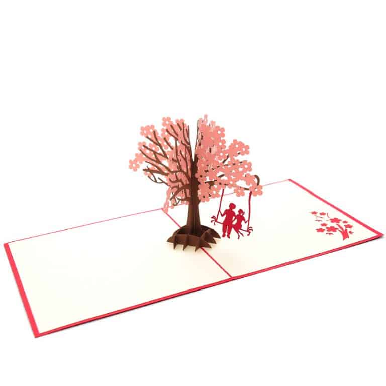 Spring Love pop up card, love 3d greeting card wholesale, custom ...