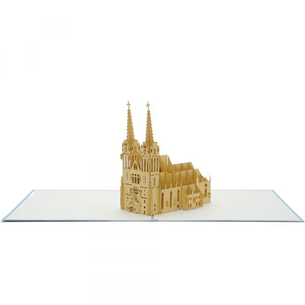 Salt Lake Temple Card -custom 3D cards wholsale-Charm Pop