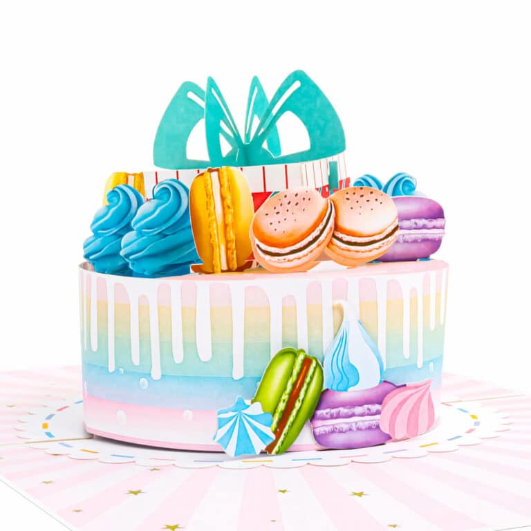 Happy Birthday Cake Pop Up Card - Birthday 3d cards wholesale supplies