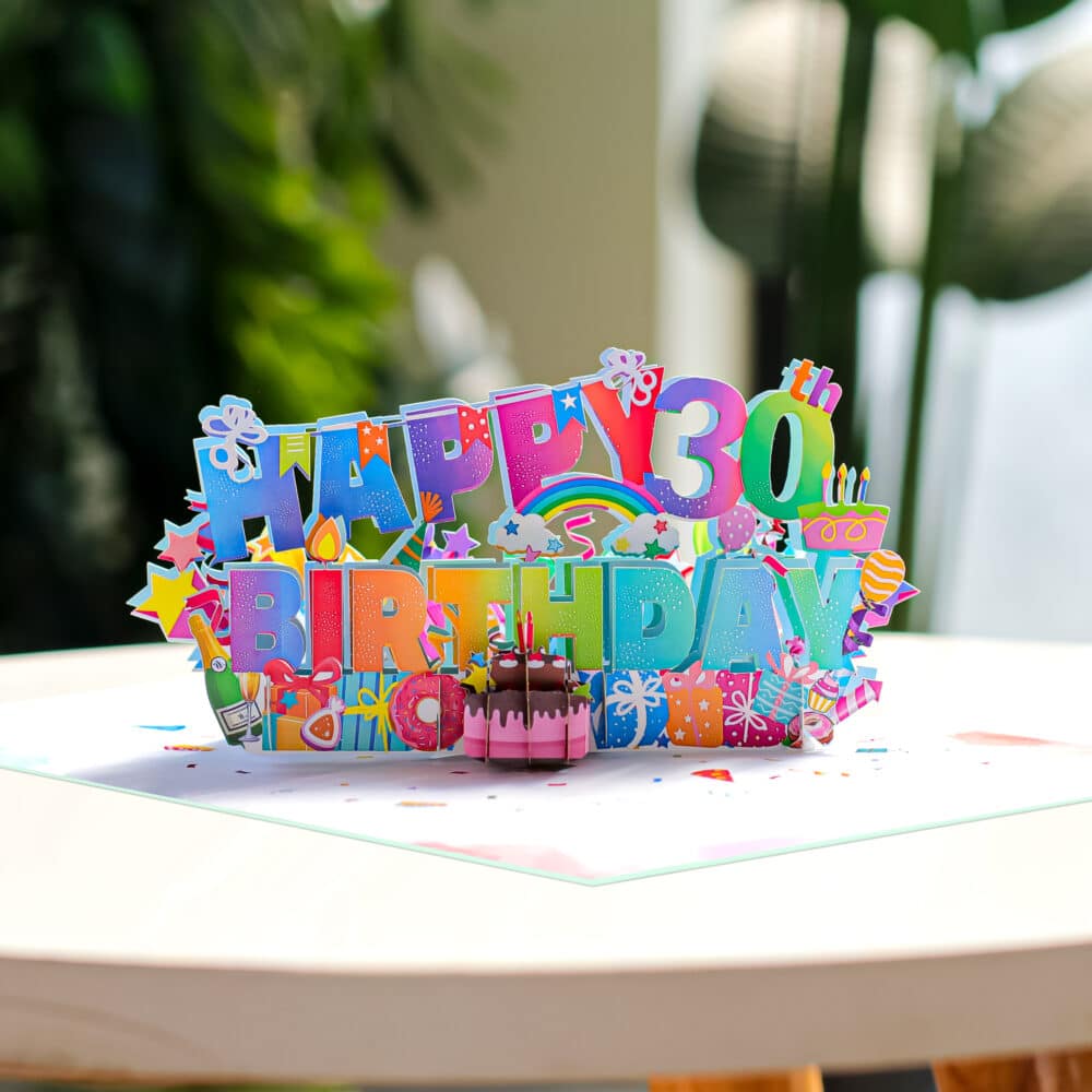 Handmade pop up cards for every milestone